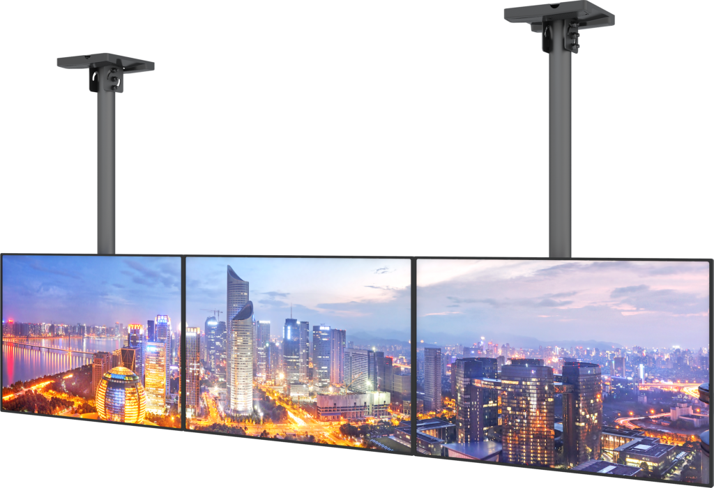 ACM3-800S Ceiling mount 3x1 layout single side 800mm pole kit - Aurora ...