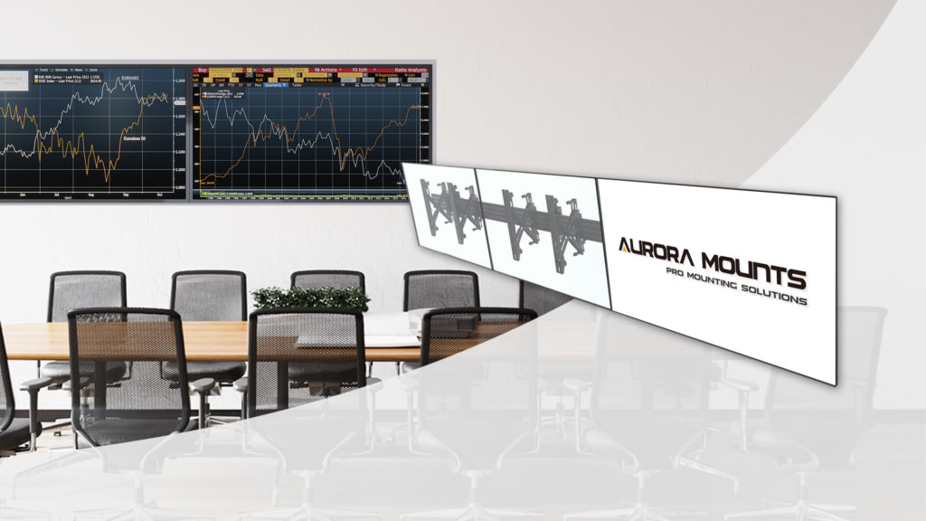 Aurora Mounts - Wall Monitor Mount, Digital Signage Wall Mount